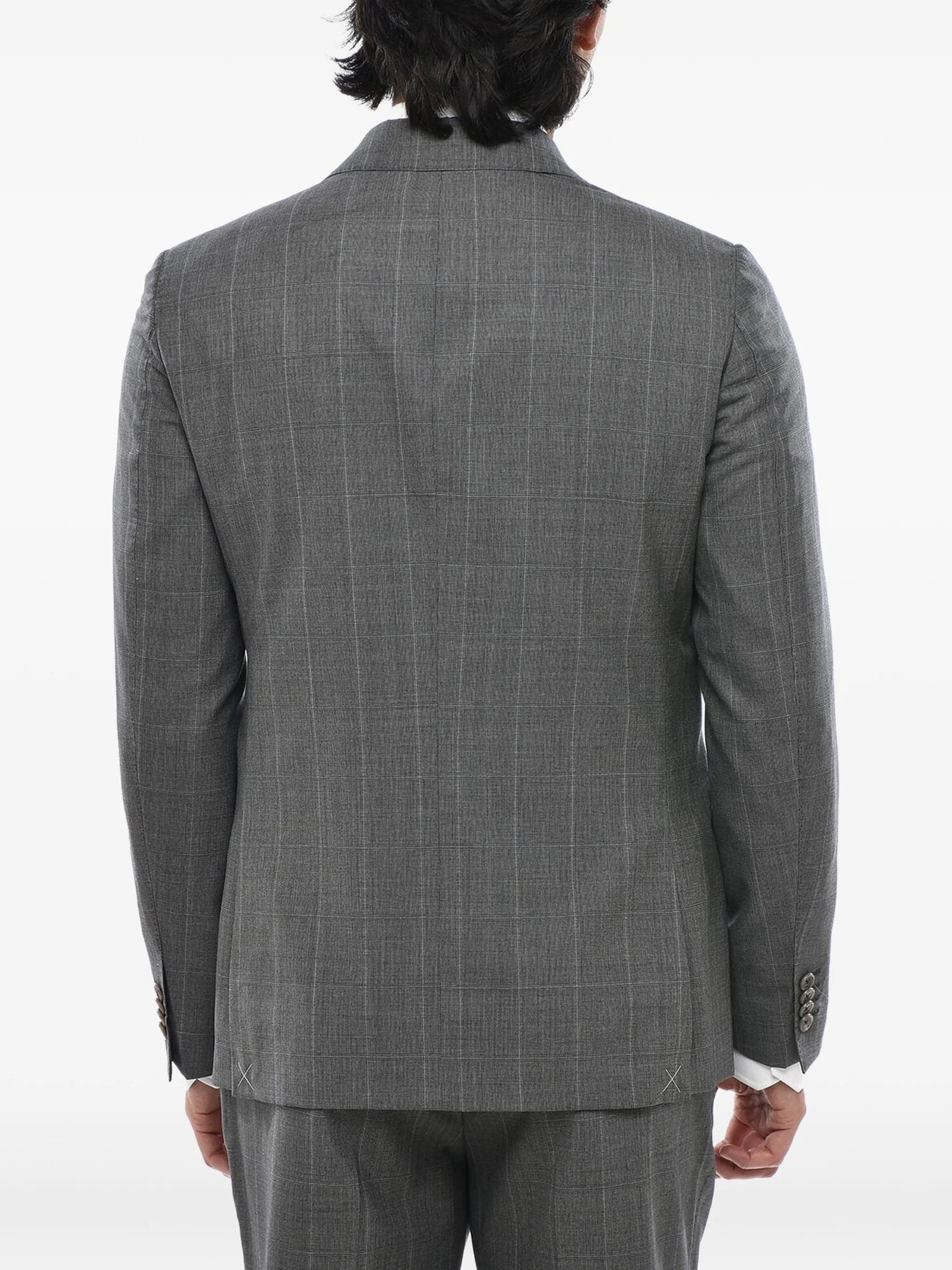 Комбинезон Corneliani Single-breasted checked suit, размер 50 — фото 1