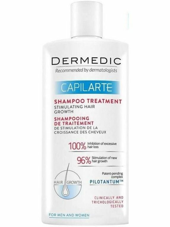 Dermedic Шампунь стимулирующий рост волос Capilarte Shampoo Treatment, 300 мл