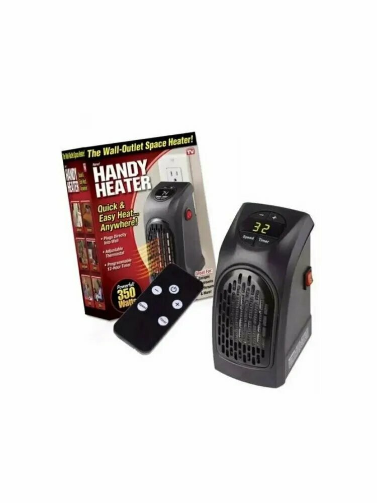 Портативный обогреватель Subor Handy Heater с пультом ДУ / Портативный мини обогреватель с пультом ДУ