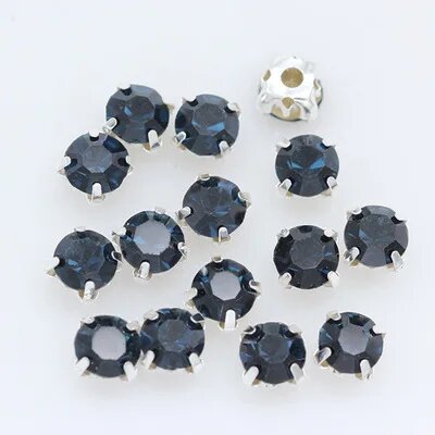Стеклянные кристаллы для рукоделия Swarovski 6мм 8мм ss28 6mm, montana