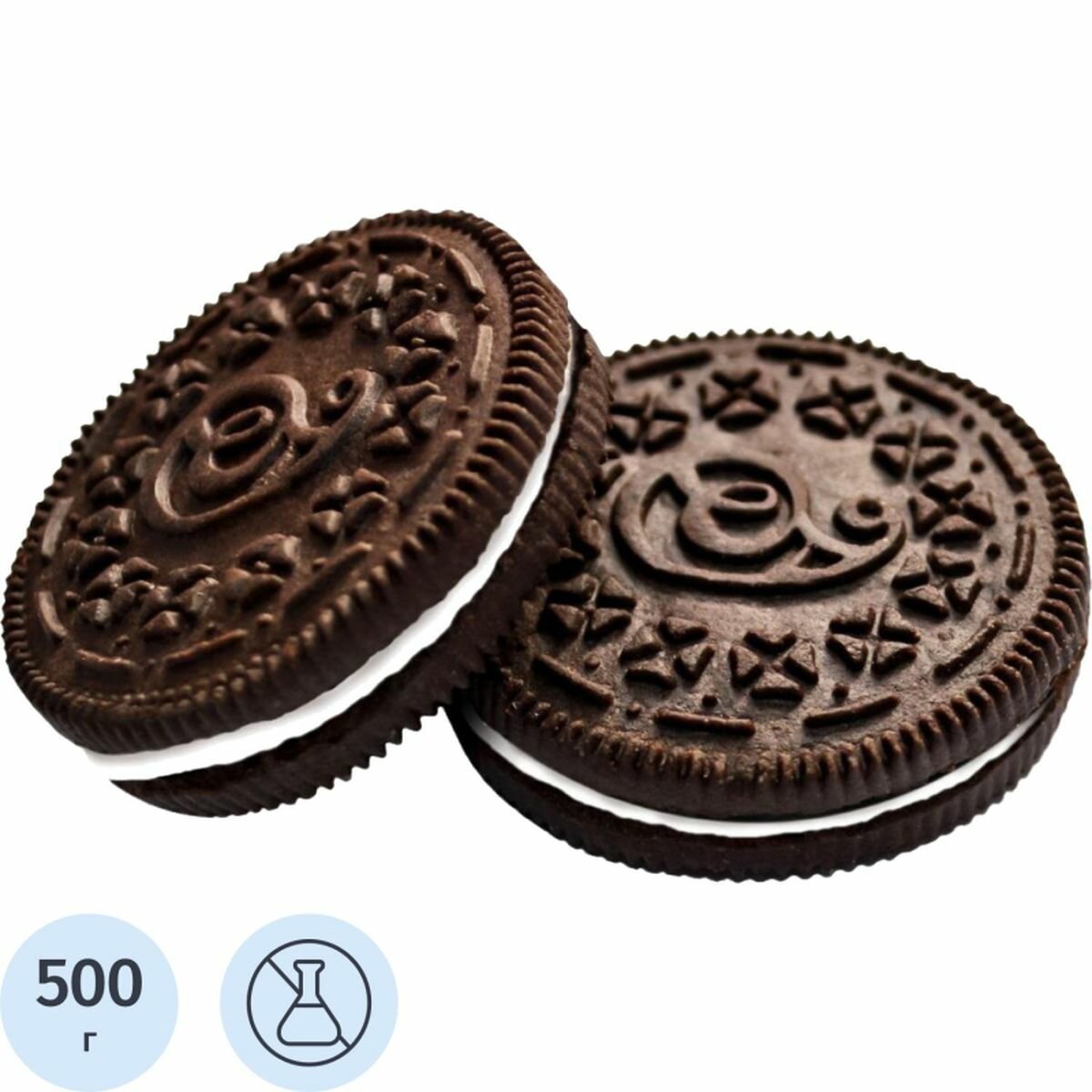 Печенье сэндвич Bang- bang Сладонеж с какао и молочной начинкой, 500г (2336787)