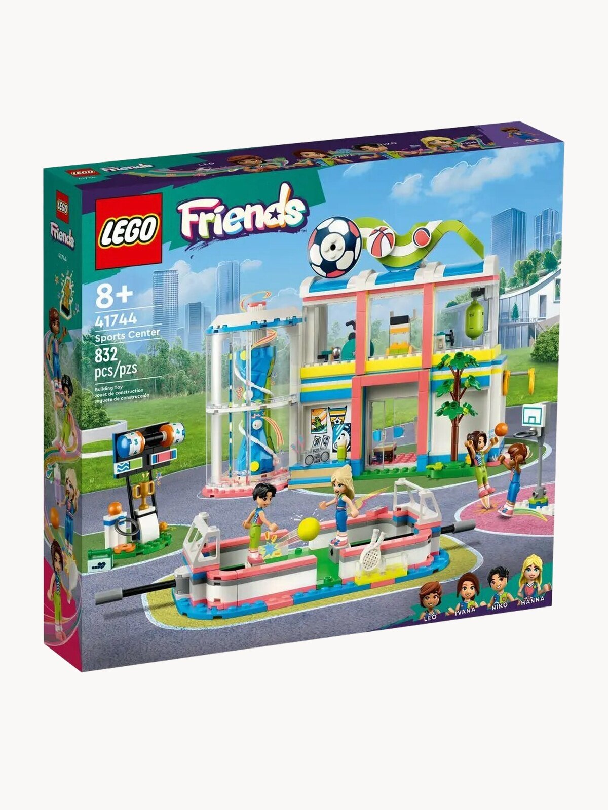 Конструктор Lego Friends Спортивный центр 41744
