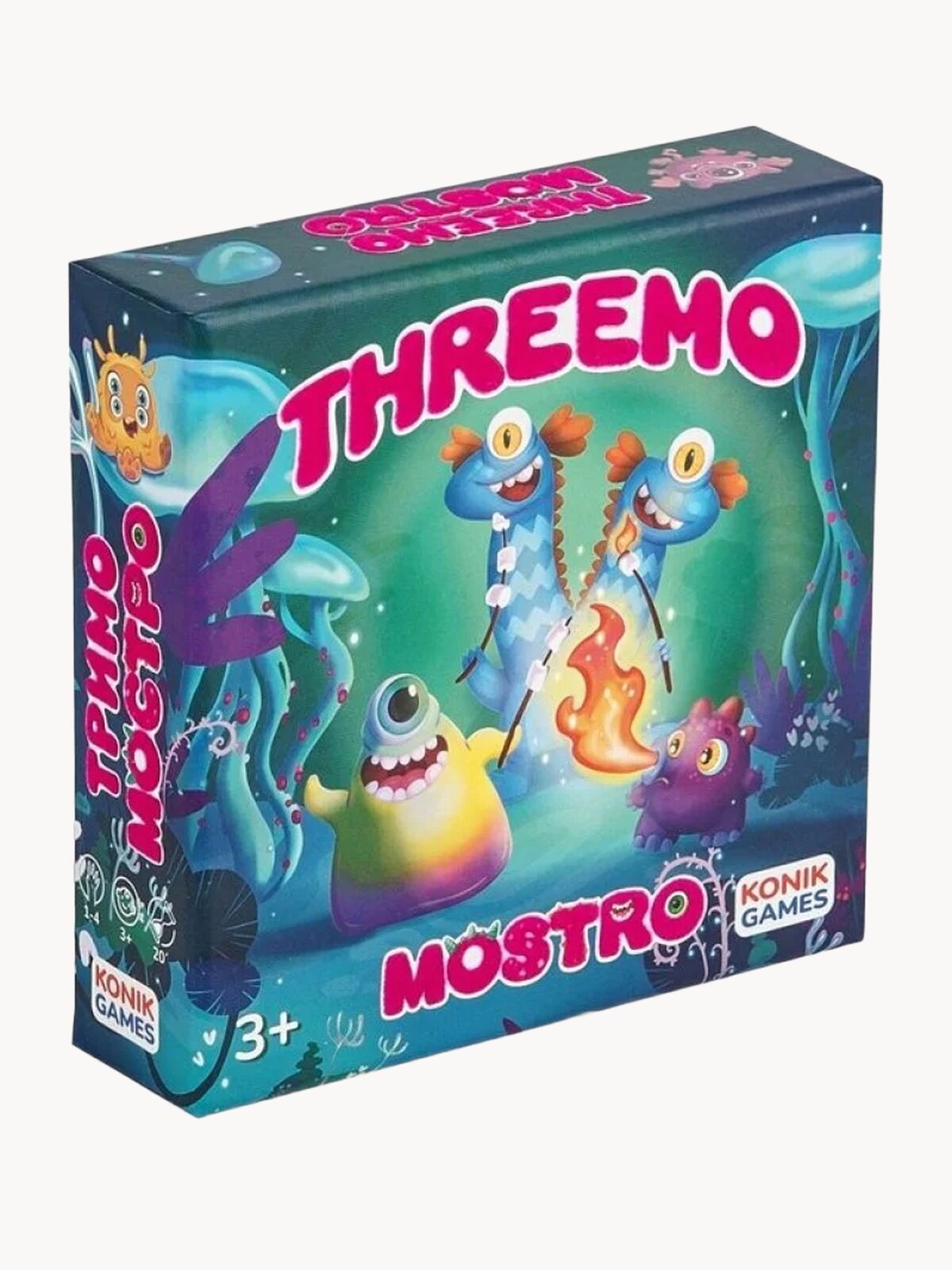 Настольная игра для детей и всей семьи KONIK GAMES тримо мостро KG0013