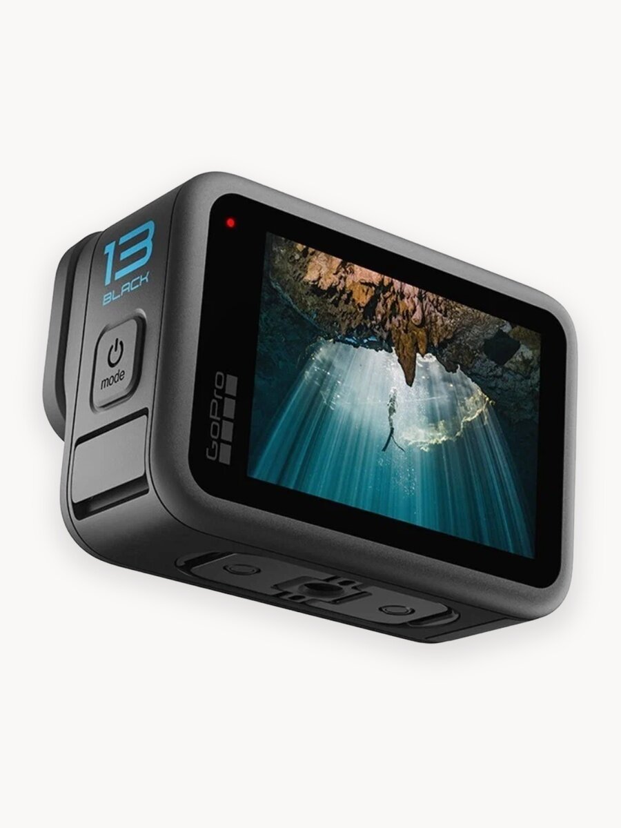 Экшн-камера GoPro Hero13 Black, водонепроницаемость, 5.3К, 27МП