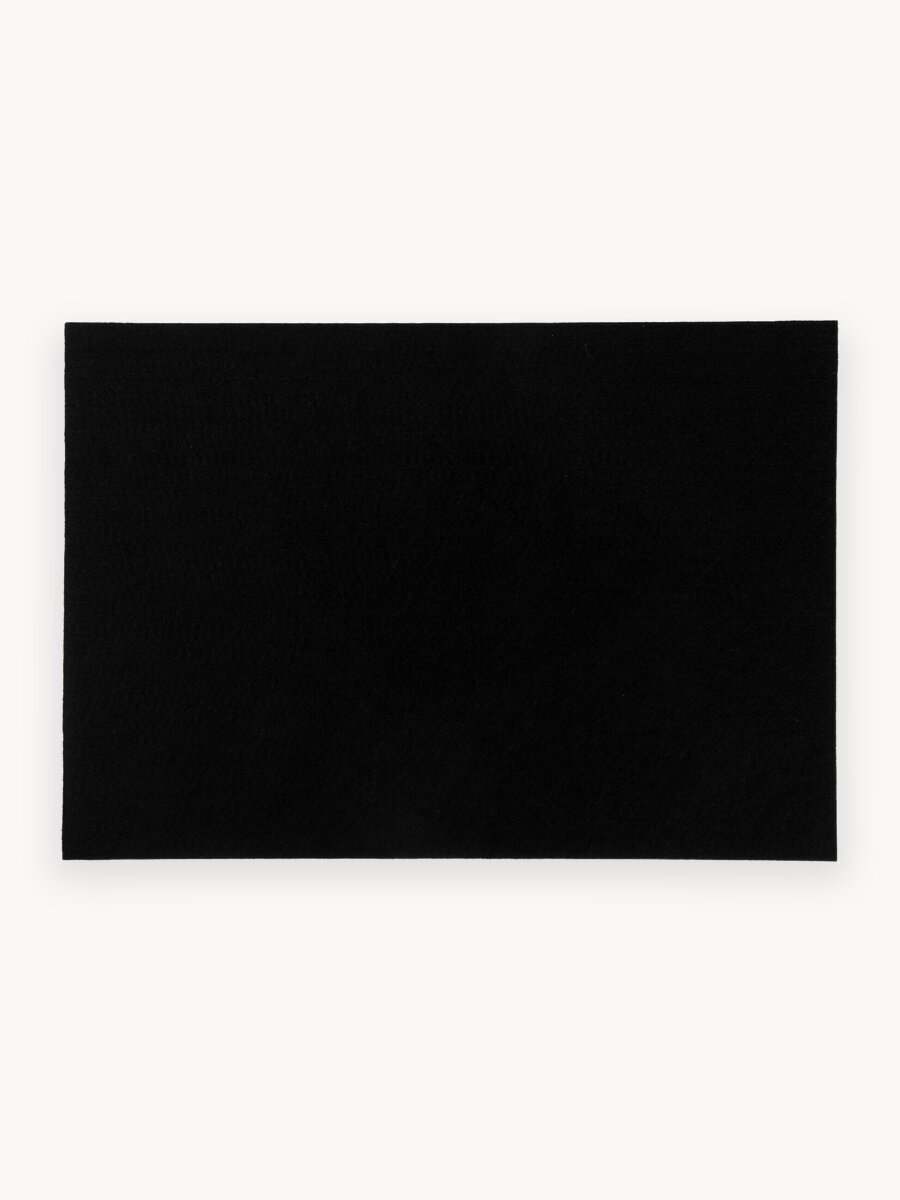 Накладка для мебели из войлока, 210х300 мм, клейкая поверхность, цвет черный