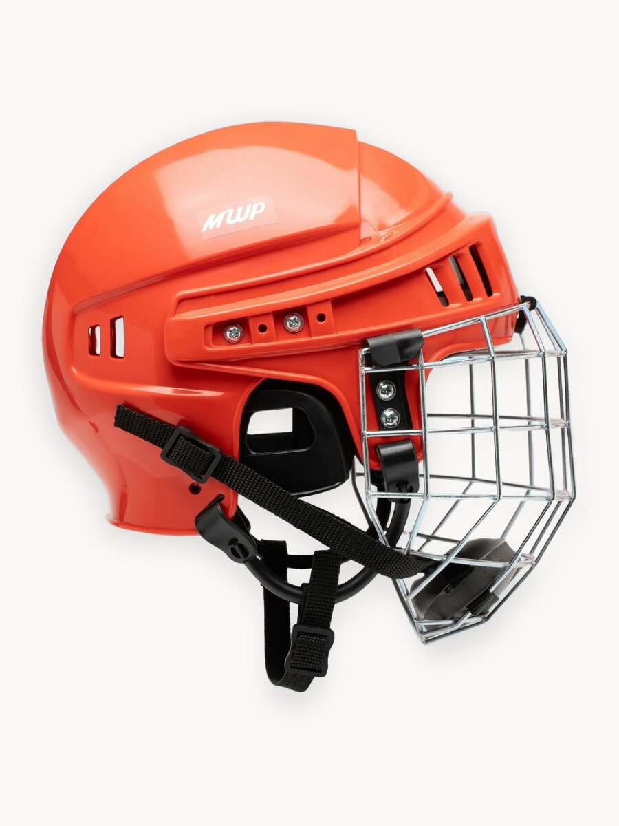 Шлем игрока хоккейный С маской MWP красный M