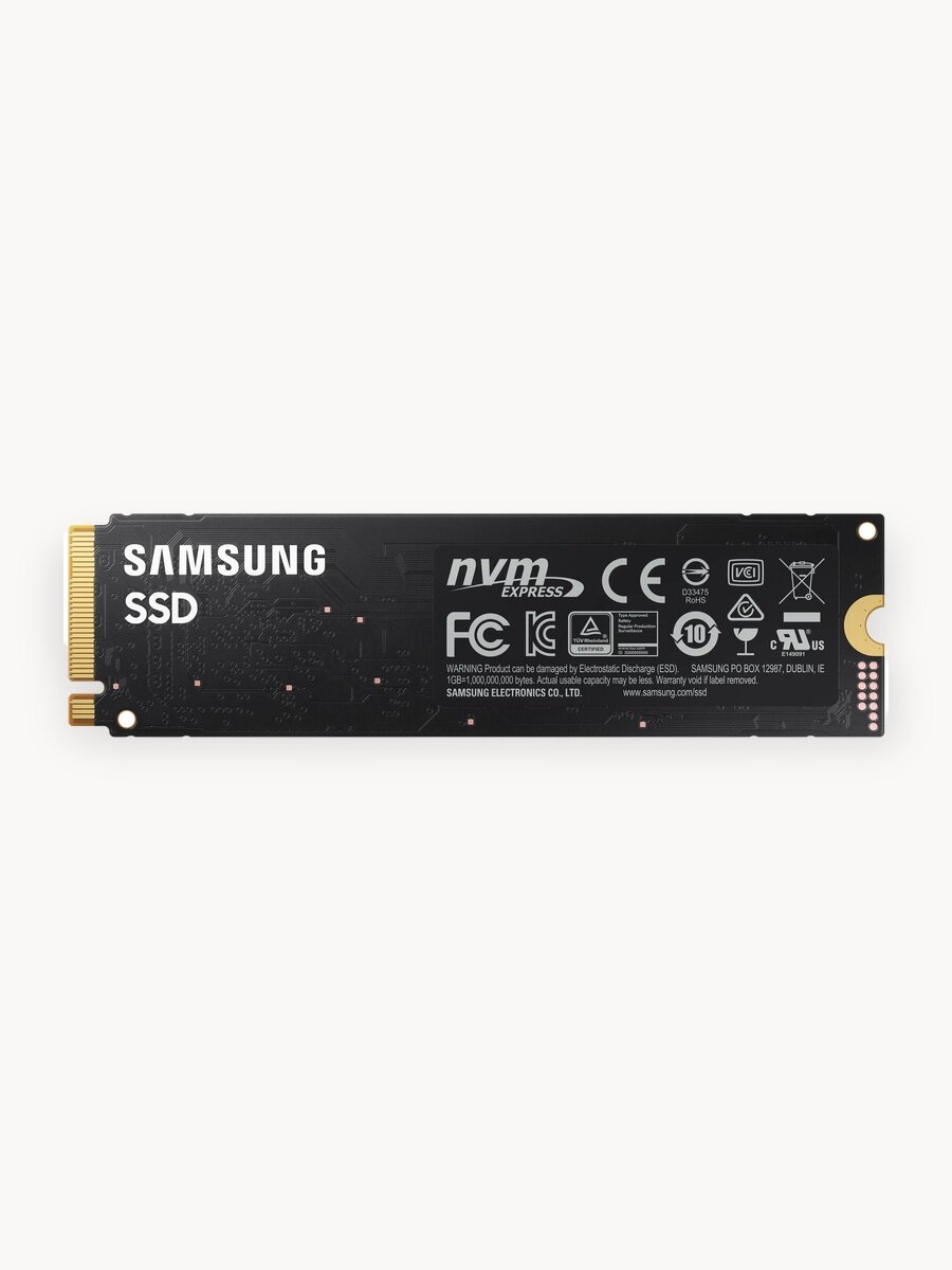 SSD накопитель Samsung 980 MZ-V8V1T0BW 1ТБ, M.2 2280, PCIe 3.0 x4, NVMe, M.2