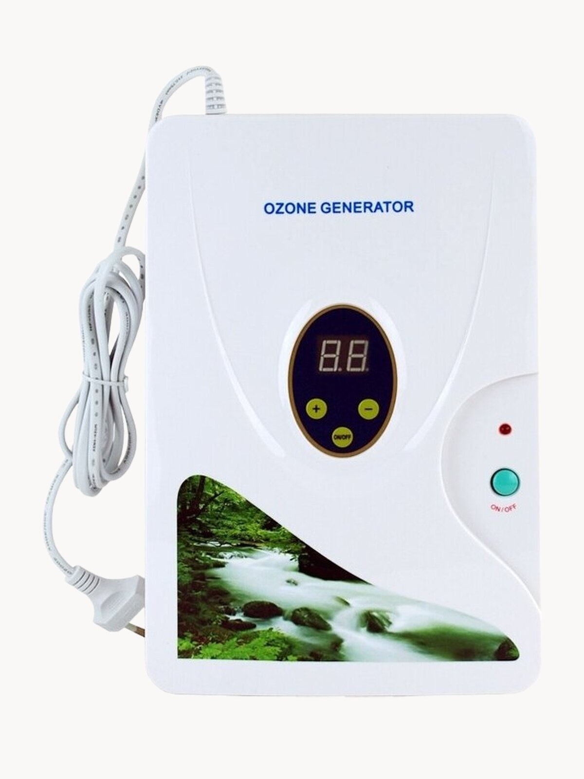 Многоцелевой анионный озонатор премиум класса GL-3189, Озонатор 3 в 1 для воздуха, воды, продуктов