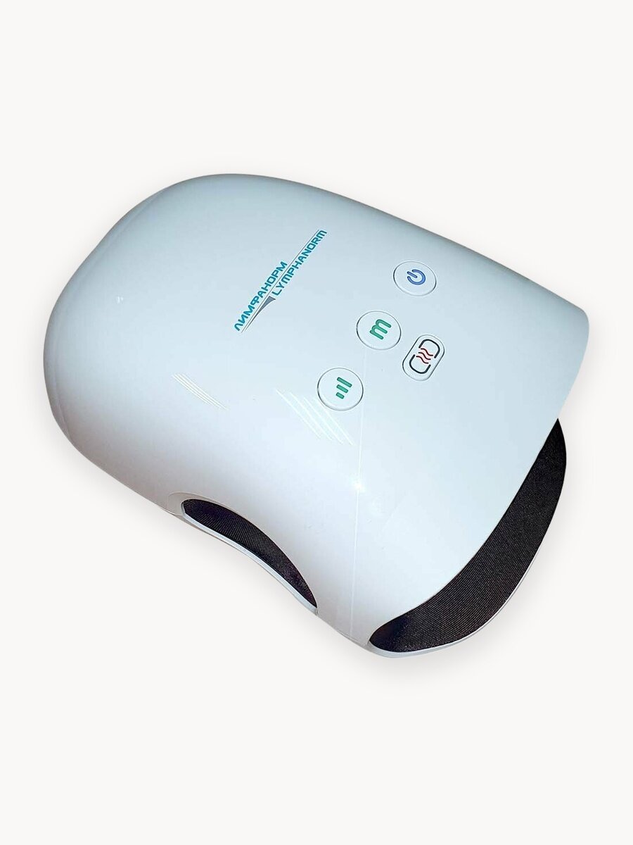 Массажер для рук и пальцев HAND Lymphanorm лимфодренажный, инфракрасный прогрев от аккумулятора / Подарок на День Рождения