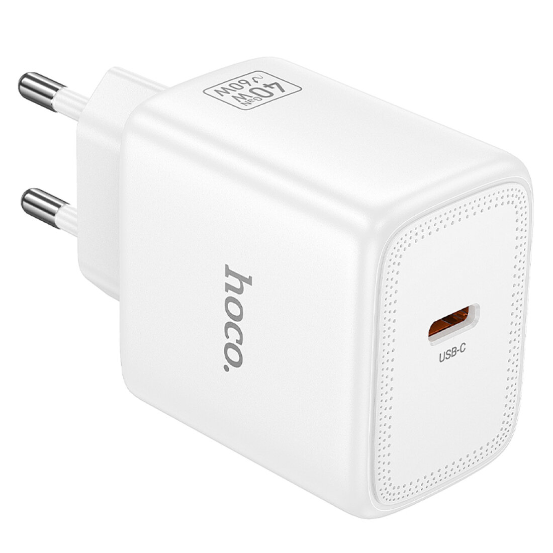 Сетевое зарядное устройство, 1 PD 40W (N83), HOCO, цвет белый