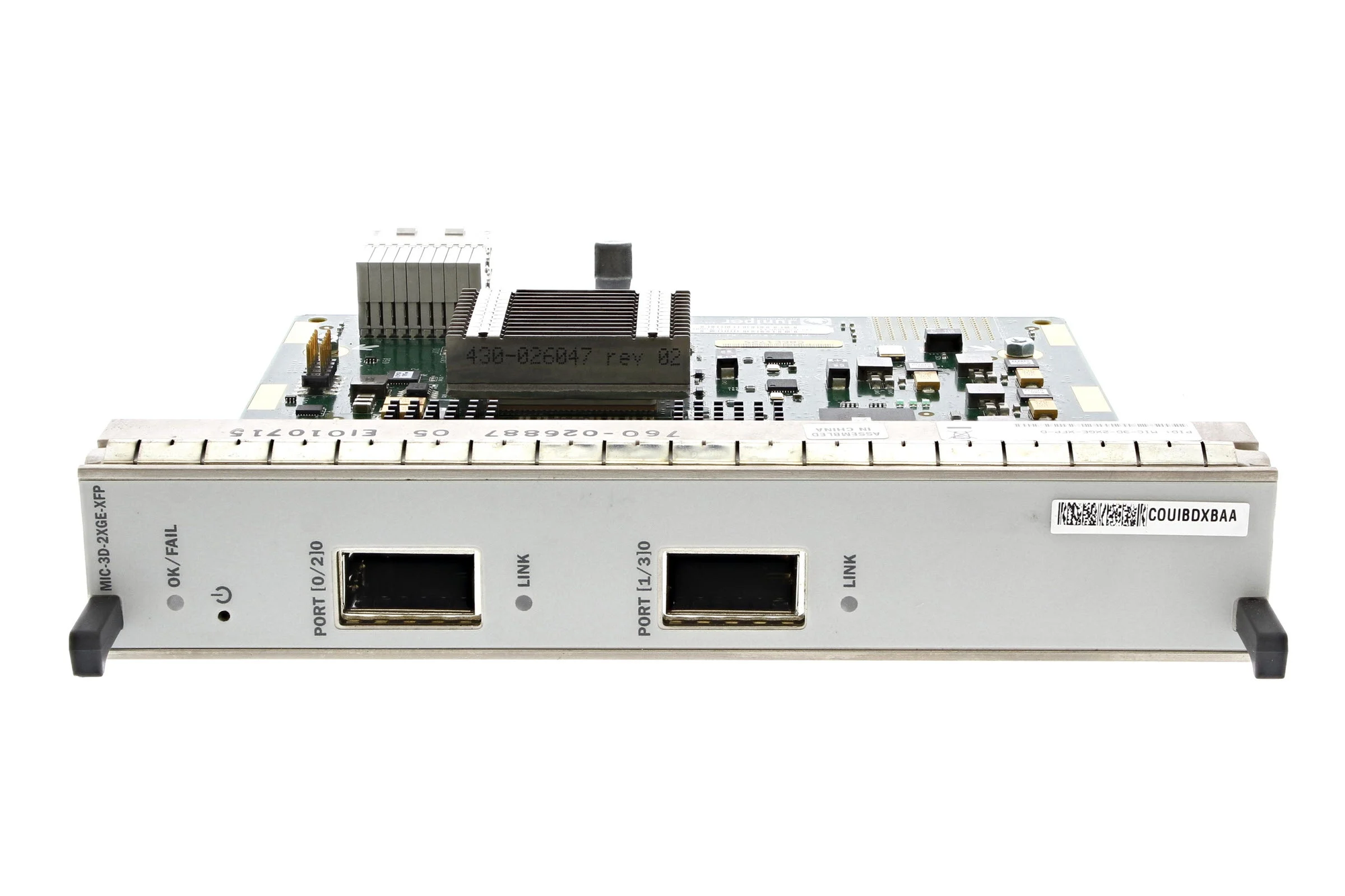 Интерфейсный модуль Juniper MIC-3D-2XGE-XFP