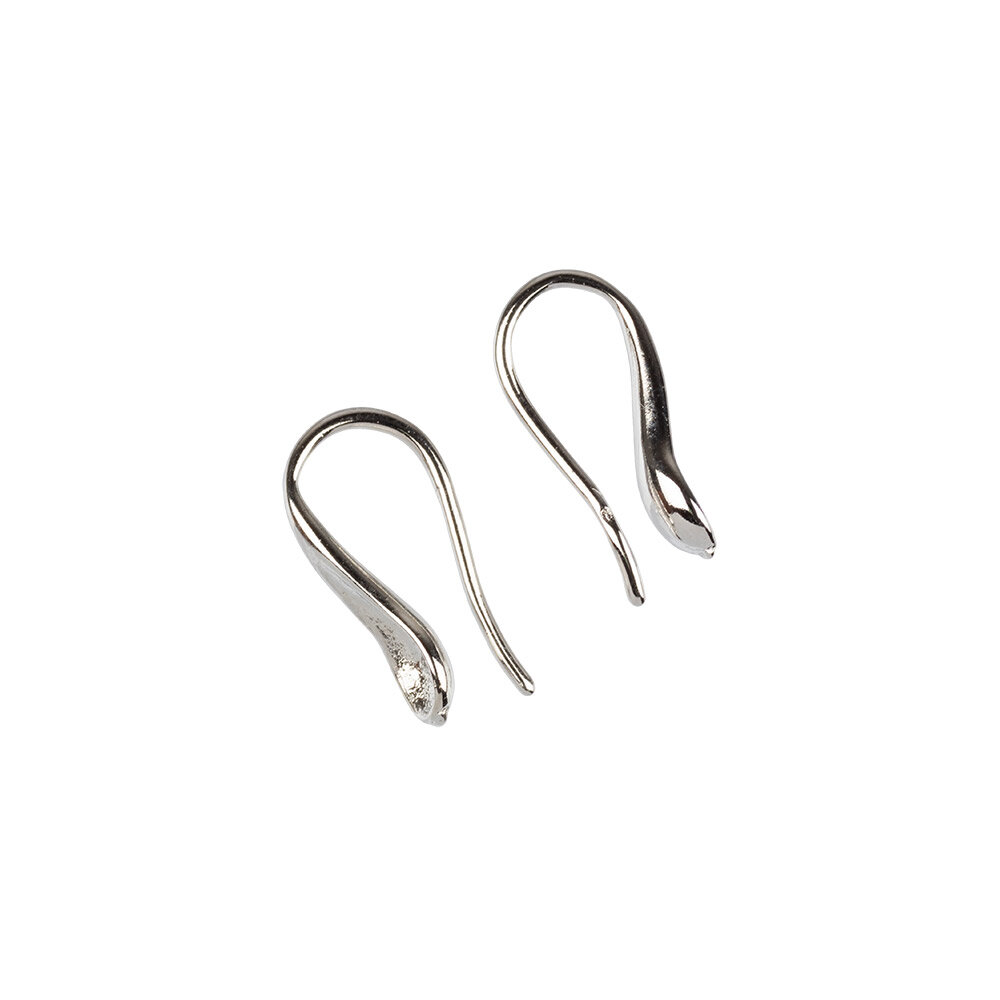 Швензы "Zlatka" FMK-H10 7 х 16 мм 2 шт 01 под серебро