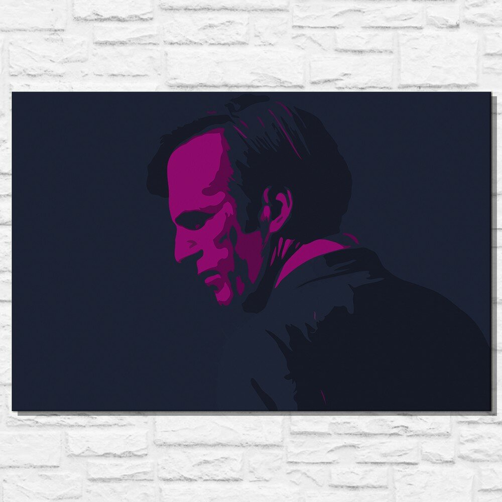 Картина по номерам на холсте сериал Лучше звоните Солу (во все тяжкие, better call saul, мемы) - 14841 60х40