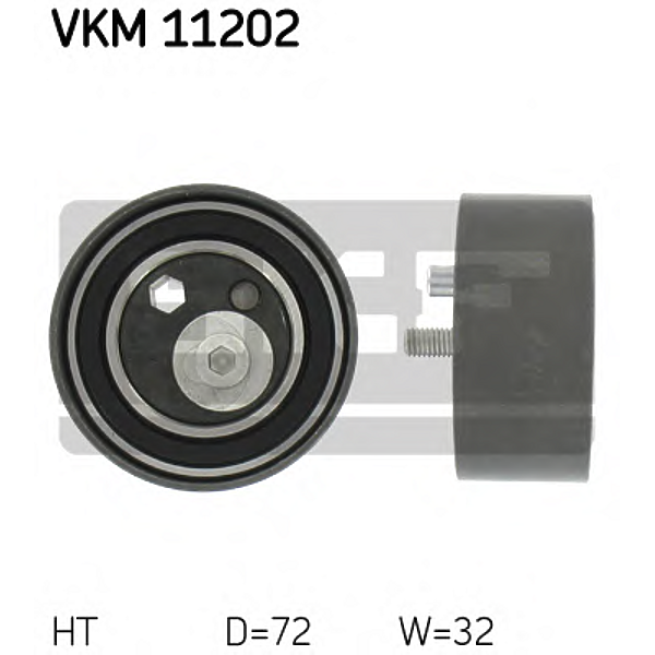SKF VKM11202 (078109243Q / 078109243Q / 078109243R) ролик натяжителя