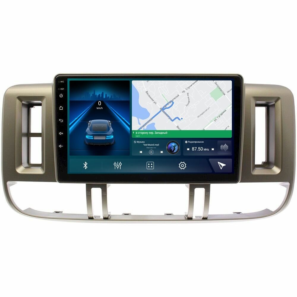 Магнитола CRS-300 Nissan X-Trail T30 2000-2004 c Android 14 - Процессор 8 ядер - Память 4+64Gb - Carplay - DSP 36 полос - 4G(Sim)