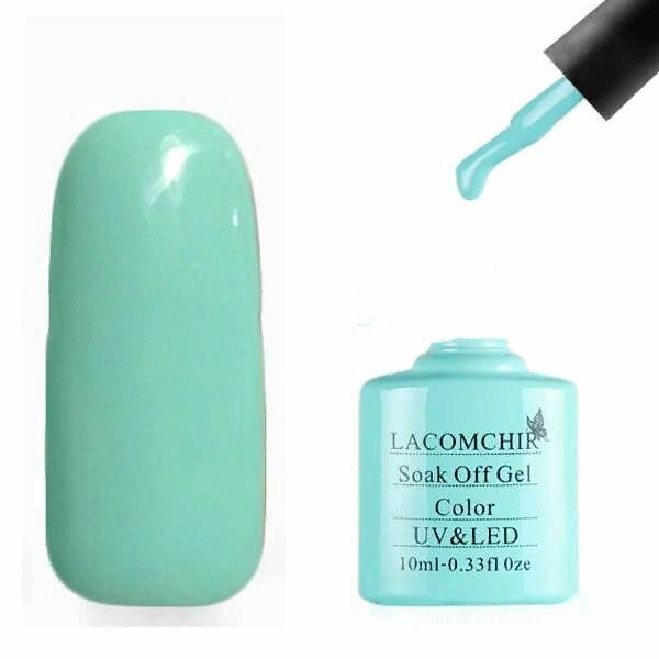 Гель-лак LACOMCHIR NC44 мятный, 10 мл