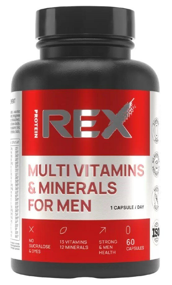 ProteinRex Multivitamin for men (60капс)