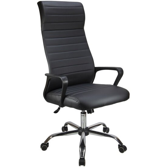 Кресло офисное Riva Design 1165-5 НР Экокожа Черный