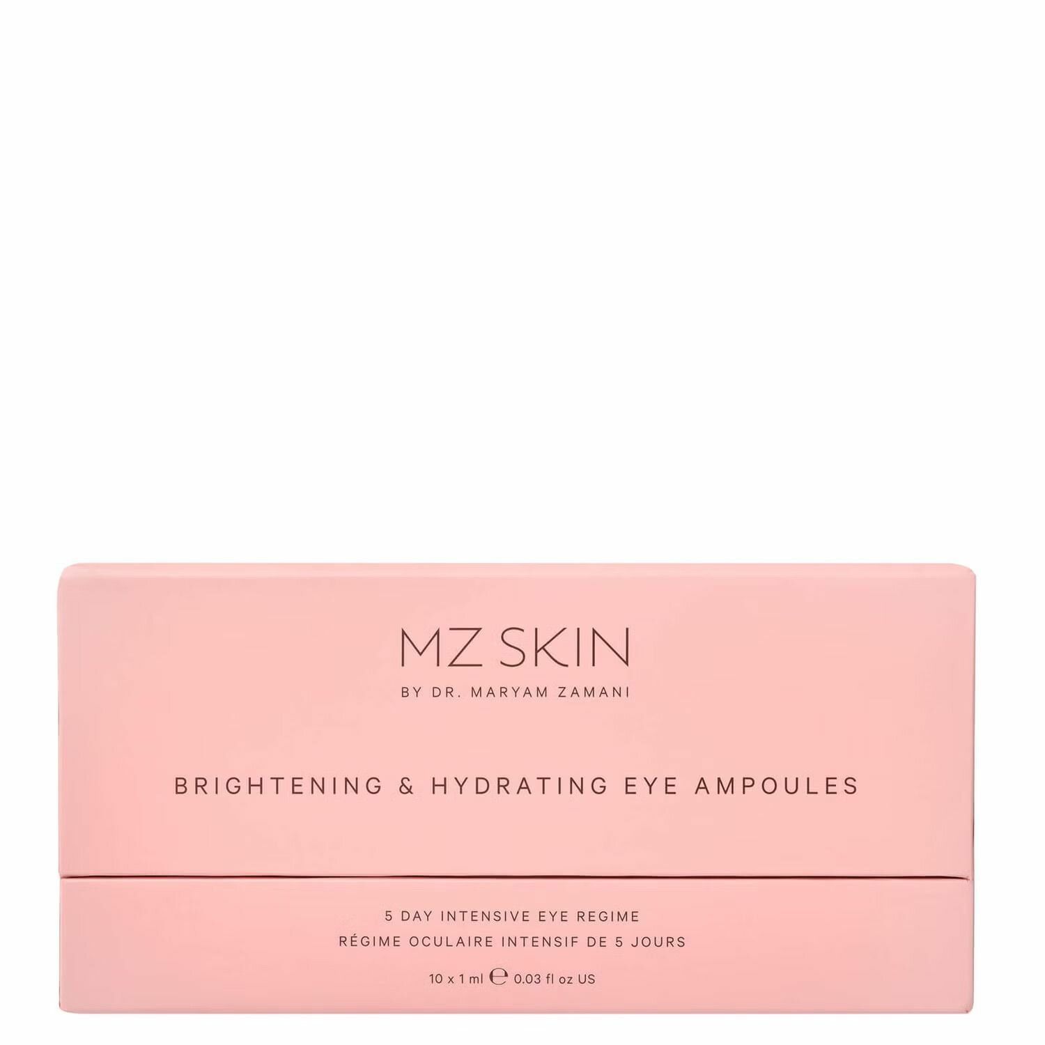 MZ Skin Brightening & Hydrating Eye Ampoules Ампулы для осветления и увлажнения кожи вокруг глаз