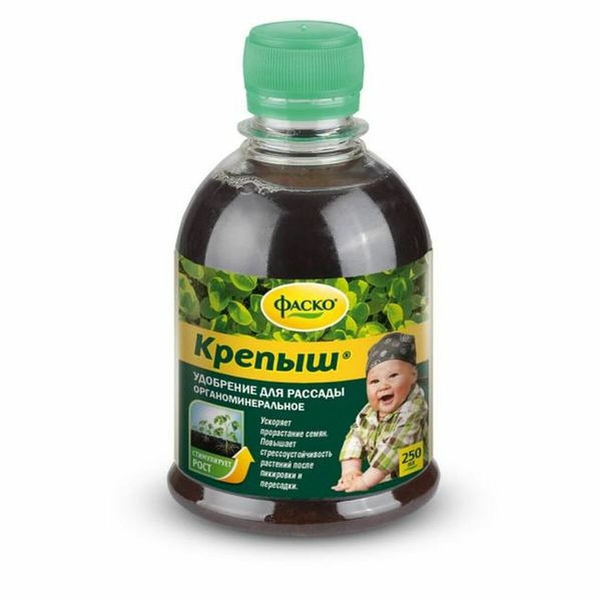 ЖКУ Крепыш органомин. для рассады 250мл фаско