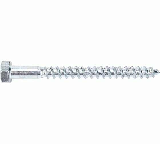 Шурупы по дереву Gigant 8.0x90 мм, с шестигранной головкой Zn, 1 кг 123643