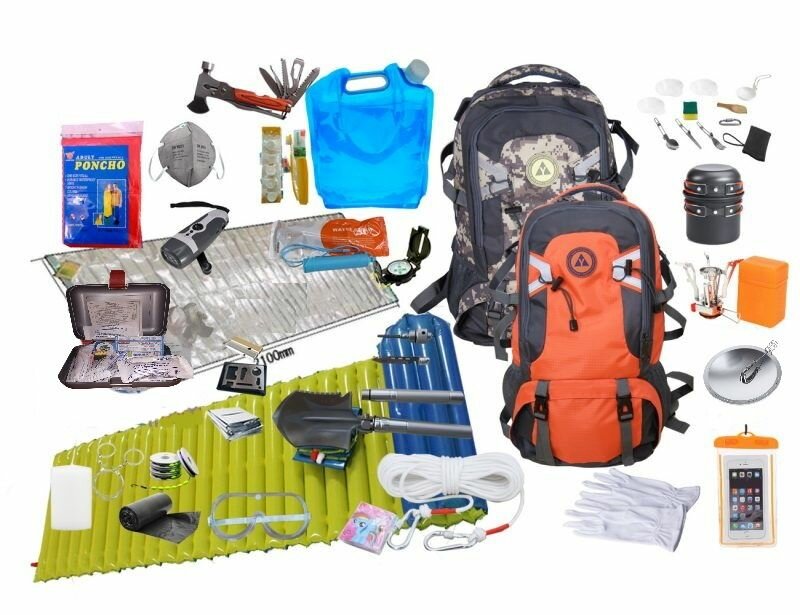 Набор для выживания "тревожный чемоданчик " Standard на 1 персону (хаки).