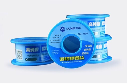 Припой SUNSHINE SS-030 0.6мм 40г.