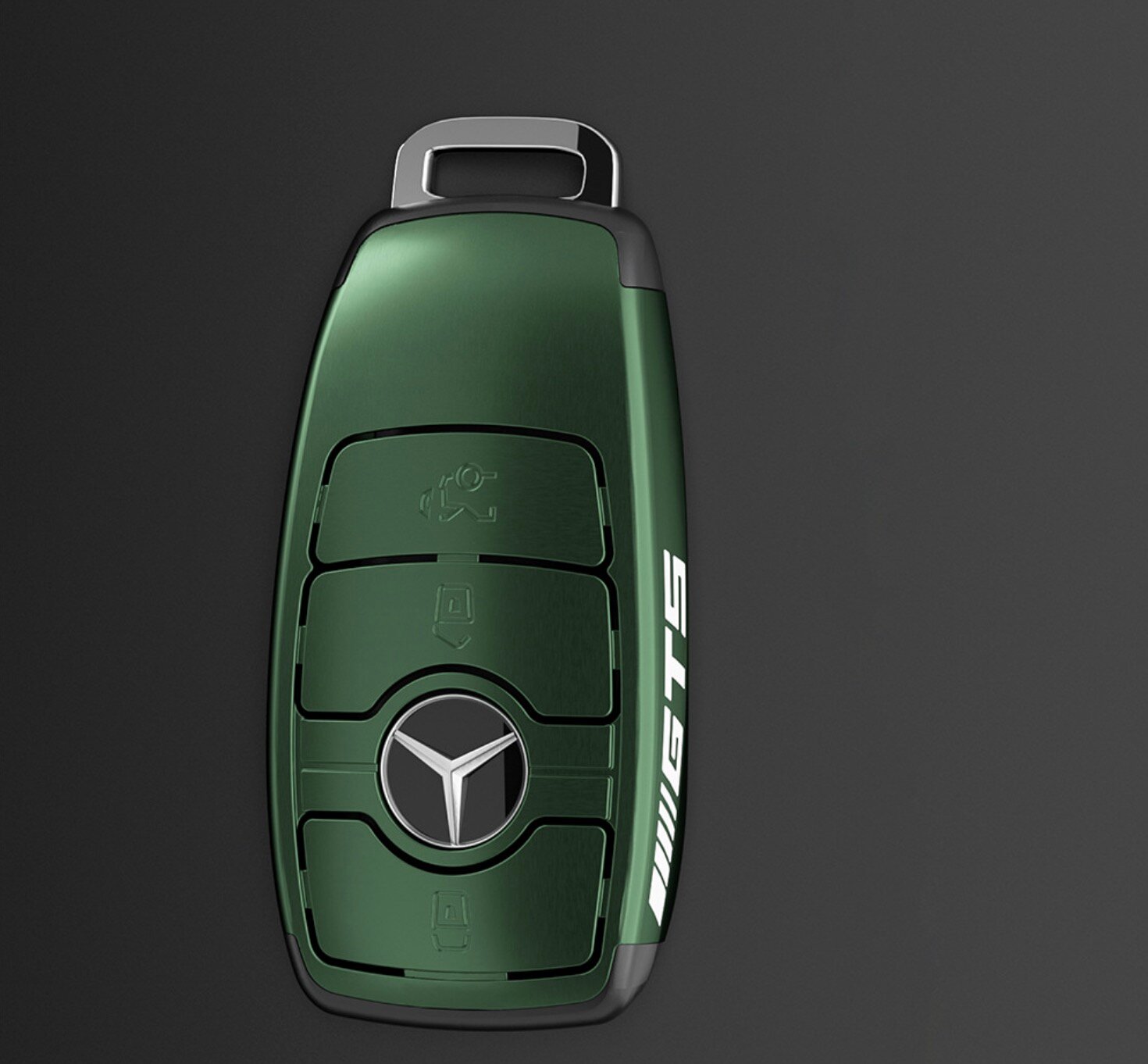 Защитный изумрудный (зеленый) чехол футляр для автомобильного смарт ключа Mercedes-Benz GTS c260 c200l glb gle a200 E С S Класс CLA GLA GLB GLS GLC GLE Мерседес