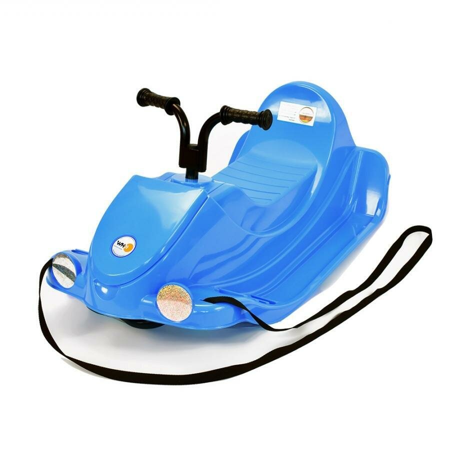 Санки детские с рулем, KHW "Snow Quad", производство Германия, цвет бирюзовый