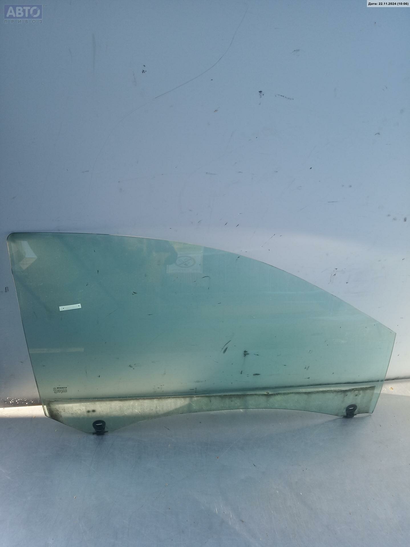 Стекло двери передней правой Renault Clio 3 (2005-2012)