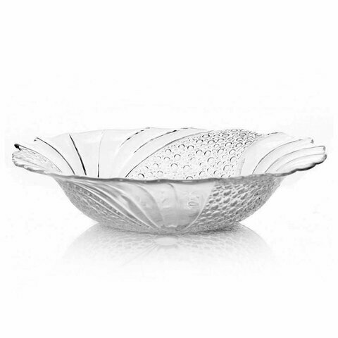 12 шт. Тарелка глубокая, 210 мм, стекло, PASABAHCE "папийон", 10277СЛ1