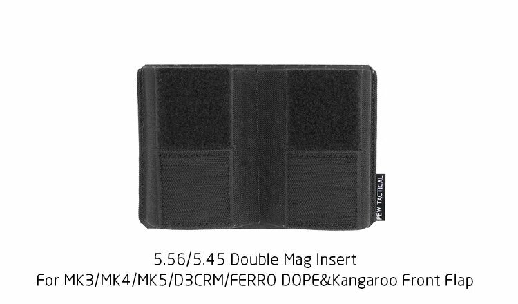 PEW Tactical Double Mag Insert MI22-BK 5.56/5.45