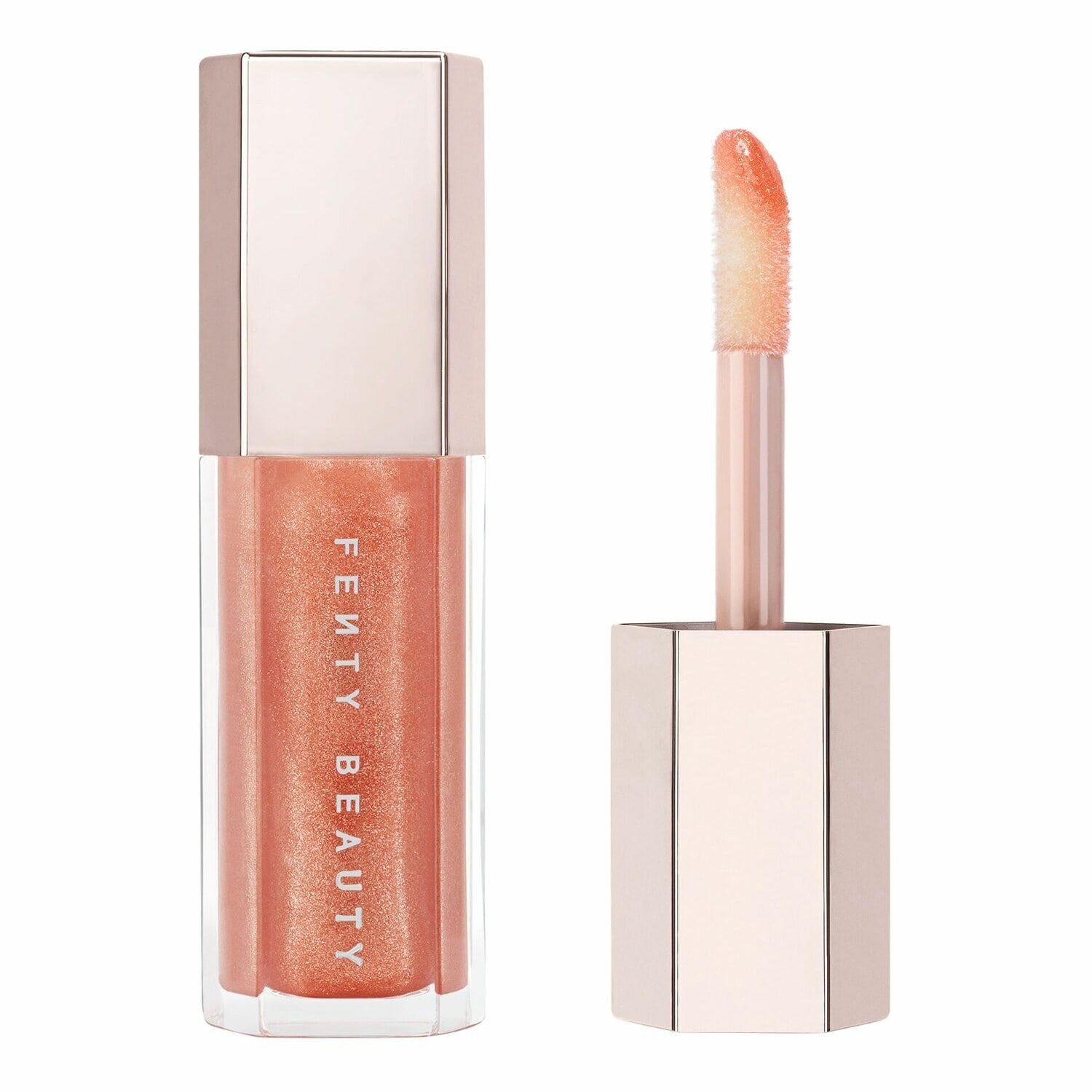 FENTY BEAUTY Сияющий блеск для губ Gloss Bomb Universal Lip Luminizer 9 мл оттенок Champ Stamp Fantasy