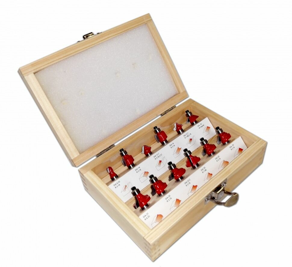 Набор фрез Ганимет GN-RBS-1208 12 шт.