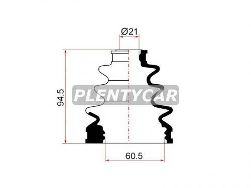 Пыльник шруса toyota corolla Maruichi 28-414 Toyota: 43448-10020 0443816070 04438-16010 04438-16140 04438-10022