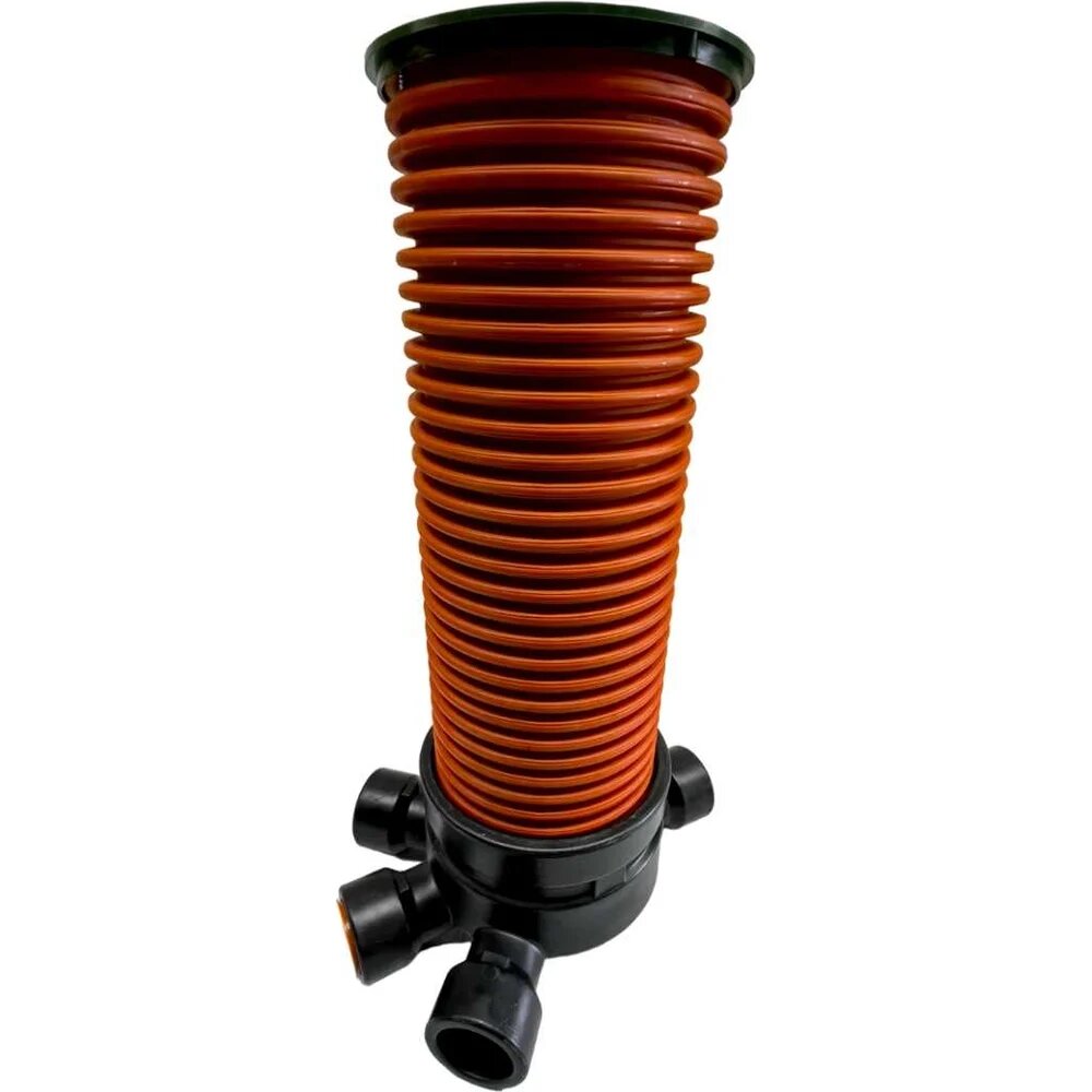 Канализационный смотровой колодец в сборе Агросток 368/315x2000 с универсальной лотковой частью 110 мм 55720