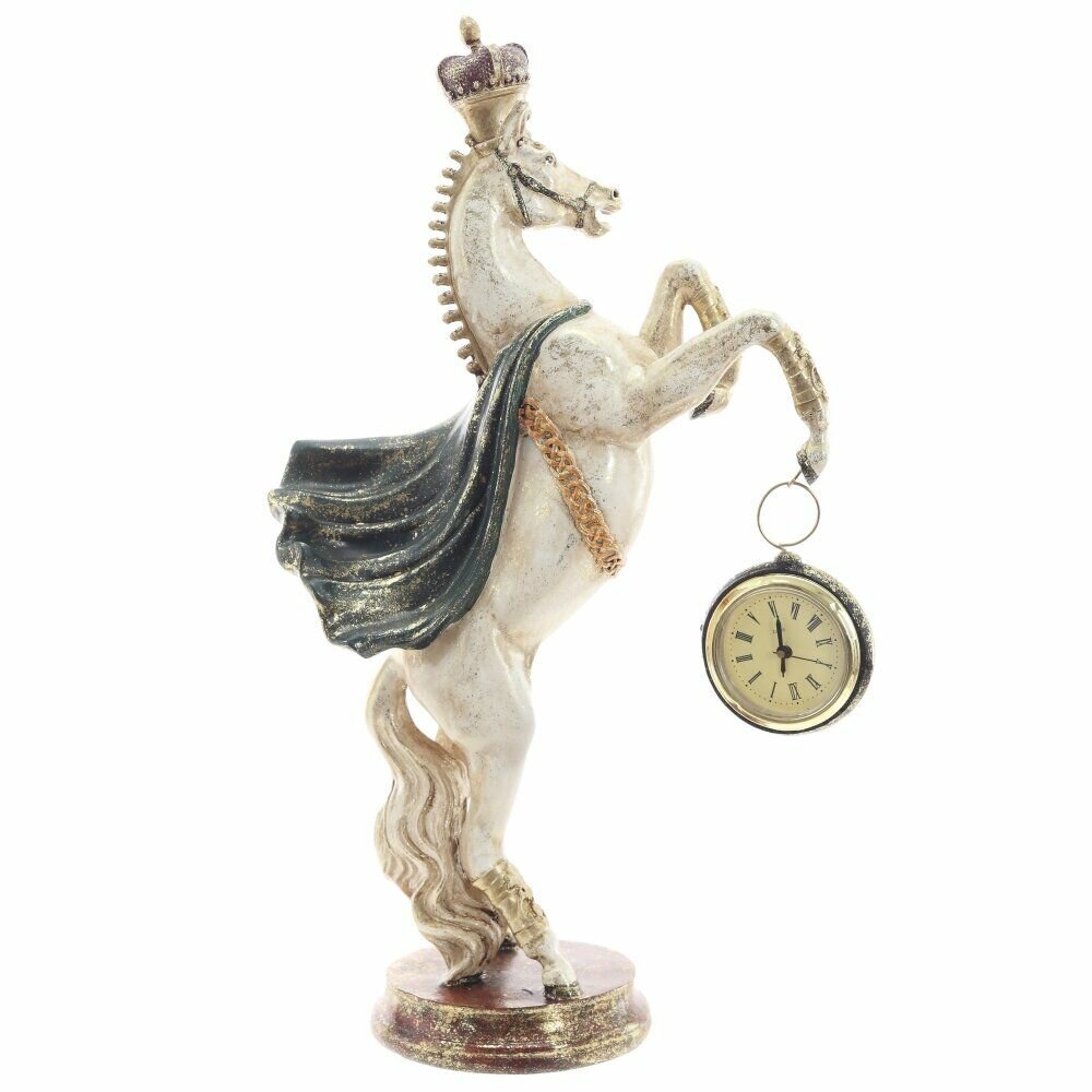 Часы настольные "Лошадь" D5см,22х11х40 см