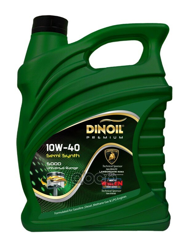 Масло моторное 10W40 5L API SL/CF ACEA A3/B3, MB 229.1 VW 505.00/ 501.01 DINOIL арт. 15925