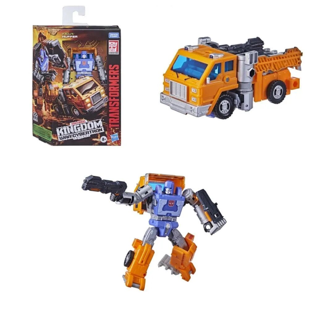 Трансформеры Hasbro Игрушка Transformers Kingdom War For Cybertron Trilogy WFC-K16 Huffer 14cm