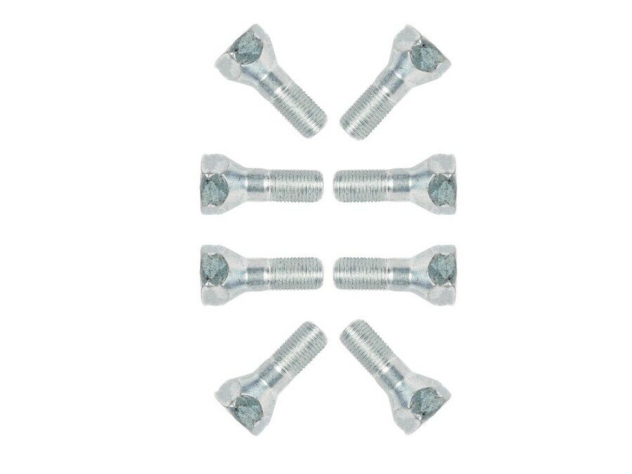 Комплект из 8ШТ: Болт колеса ВАЗ 2108, 2110-12 литой диск, под ключ 19 (М12х1.25х30.5) (артикул K-21120310104000X8)