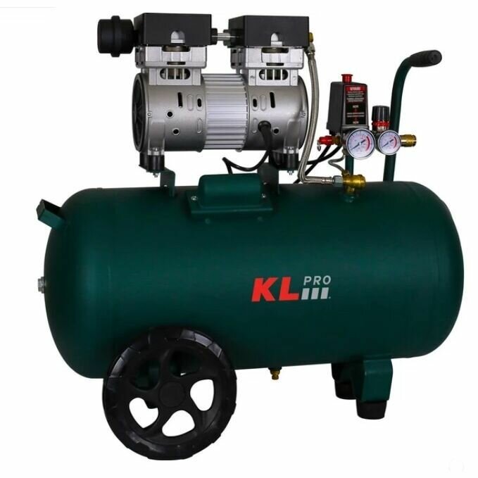 Воздушный компрессор KLPRO KLK50S (сеть, 0,7Квт, 8бар, 126л/мин, емкость 50л)