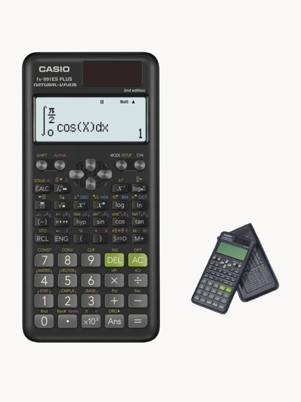 Калькулятор инженерный OSALO 991ES-PLUS-II 417 функций 2 линии 10+2 разряда Солнечные калькулятор для ЕГЭ/ОГЭ