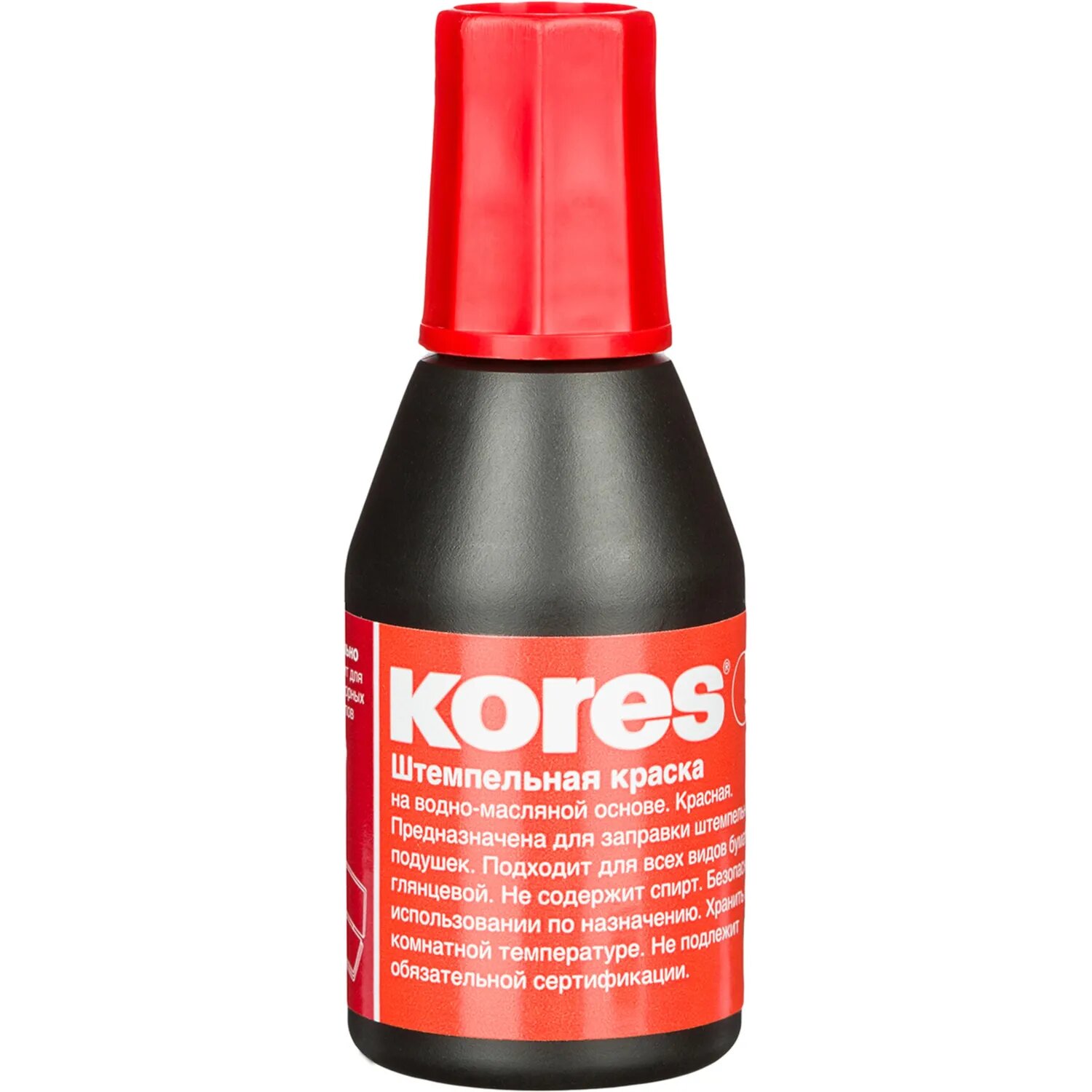 Краска штемпельная KORES красные 71324