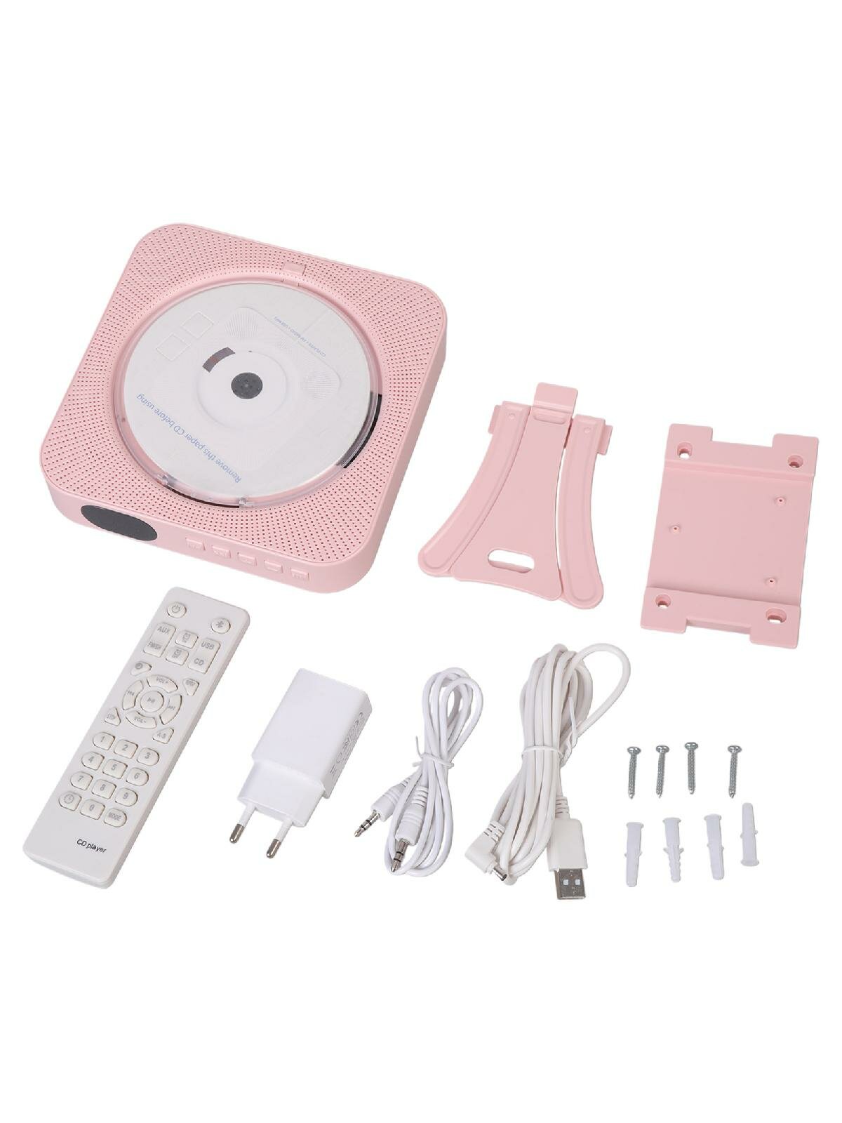 Проигрыватель обучающих компакт-дисков с функциями записи и воспроизведения для детей