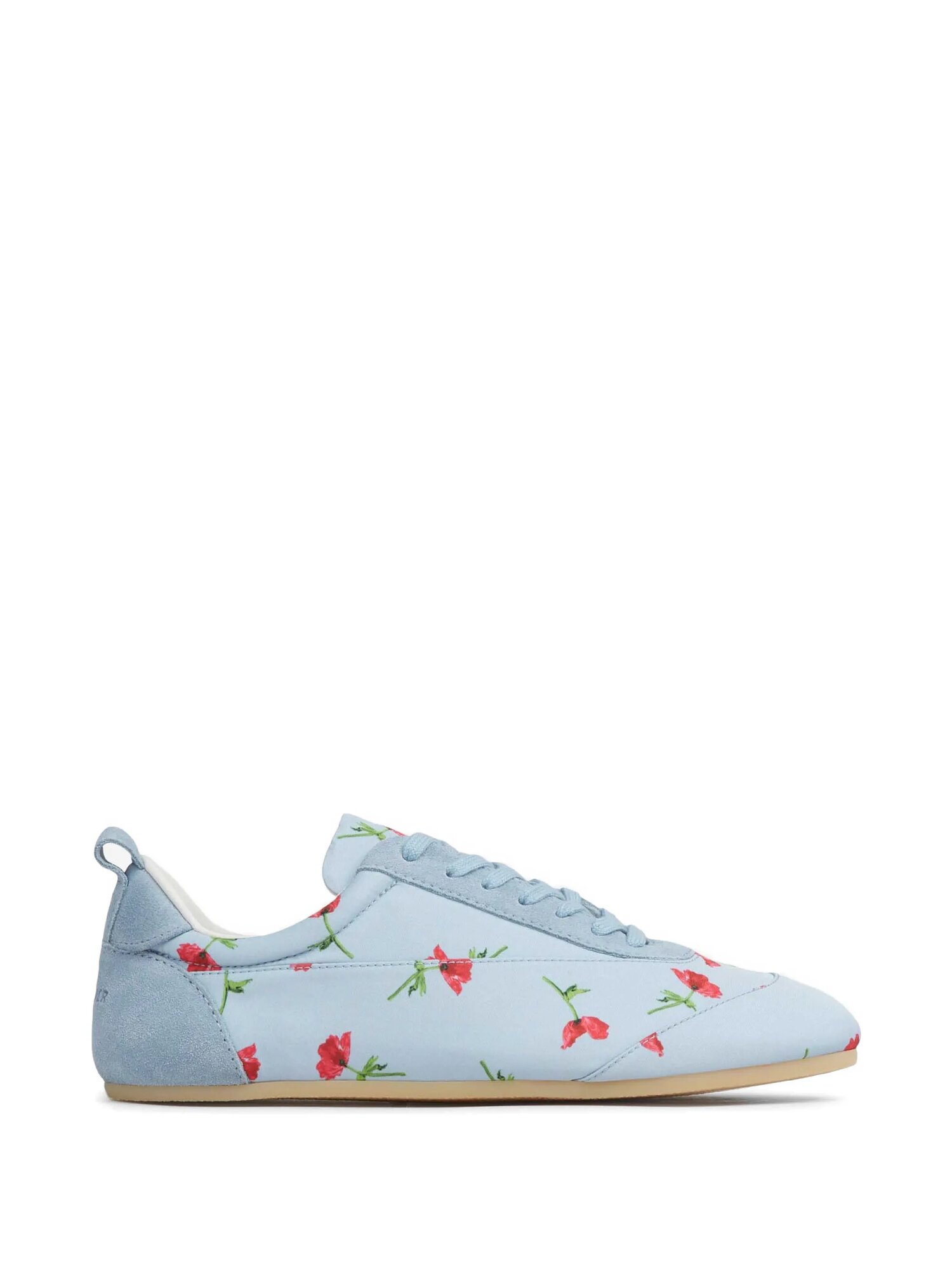 Кроссовки Floral-print lace-up sneakers