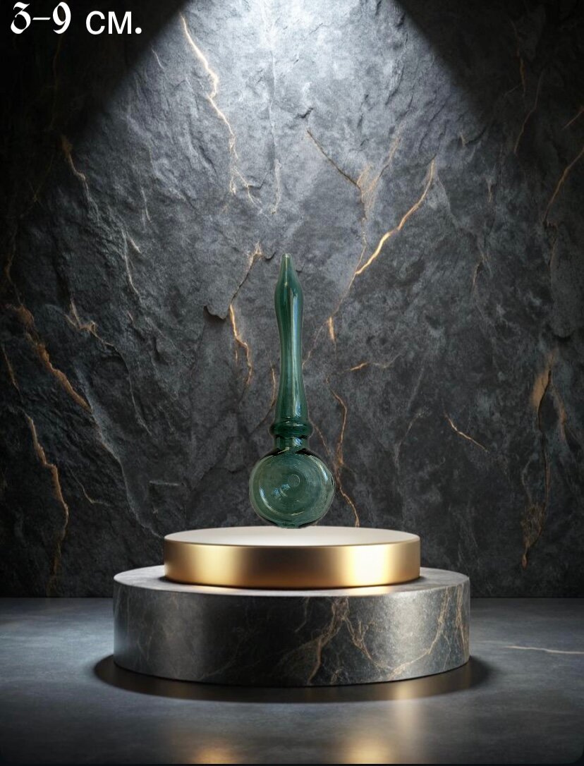 Трубочка водяная "Гантелька малая", оригинальный дизайн, для коктейлей-2шт.