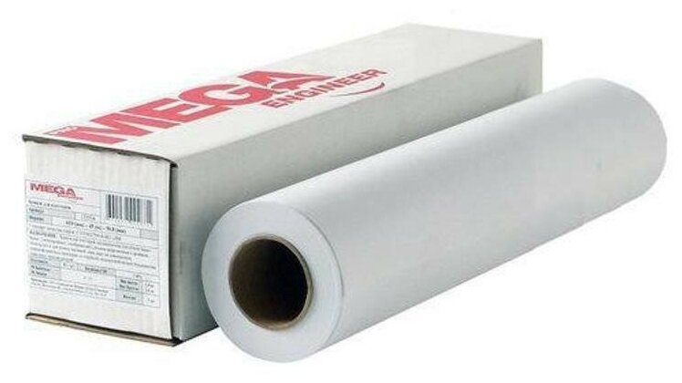 Бумага широкоформатная ProMEGA engineer InkJet 80г 297ммх45м 50,8мм 654103