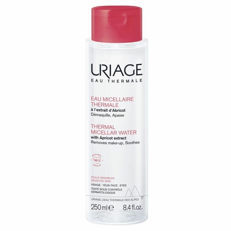 URIAGE Очищающая мицеллярная вода для лица и контура глаз Eau Micellaire Thermale PS (250 мл)