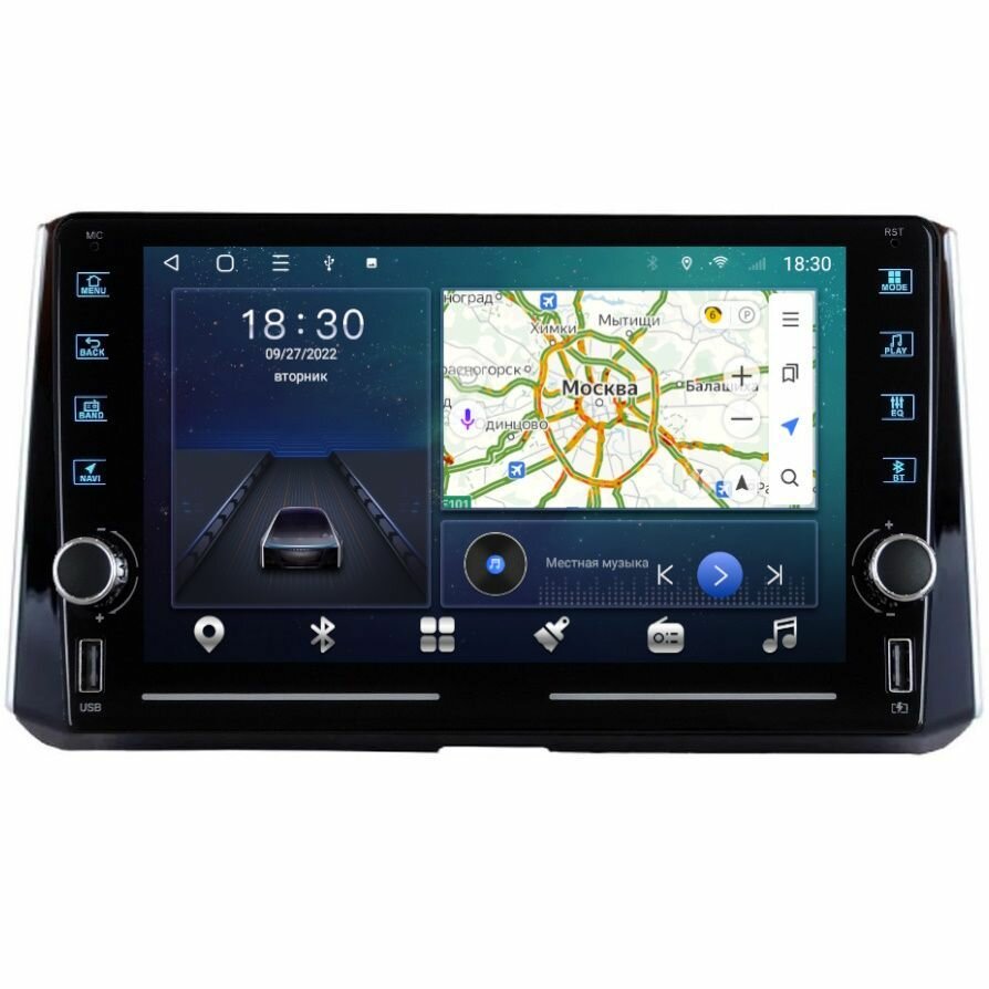 Магнитола R320 Toyota Corolla E210 2018-2022 с Android 13 - 8 ядер - 3+32Gb - CarPlay - 4G(Sim)