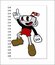 Тетрадь Cuphead/ Капхед №10